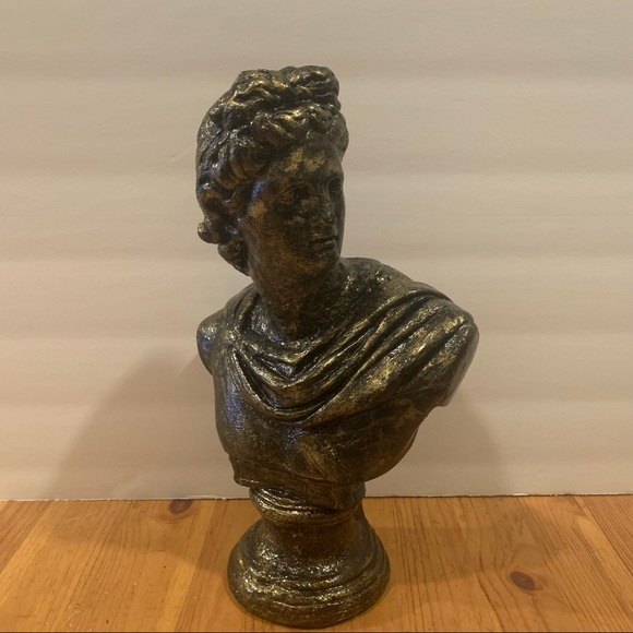 Sculpture | Art | Apollo Belvedere Greek Roman God Bust Head Statue ...